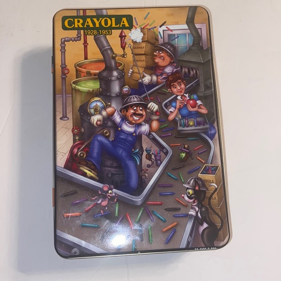 Crayola | Accents | Crayola 0 Year Commemorative Metal Tin From 2003 ...